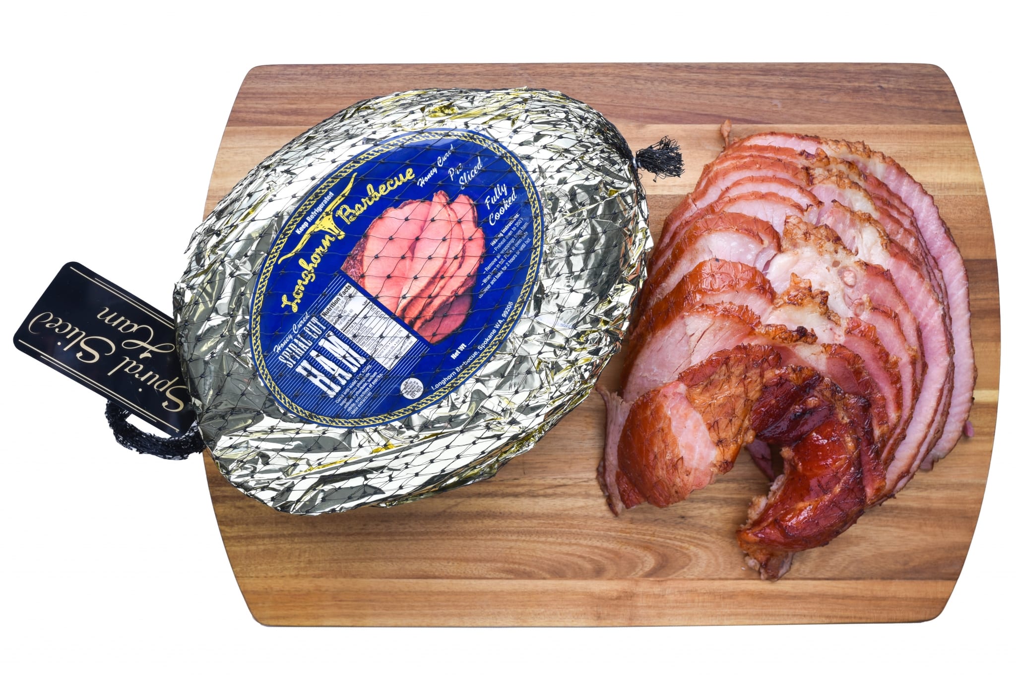 CM 301 Honey Spiral Ham – Longhorn Barbecue Production Center